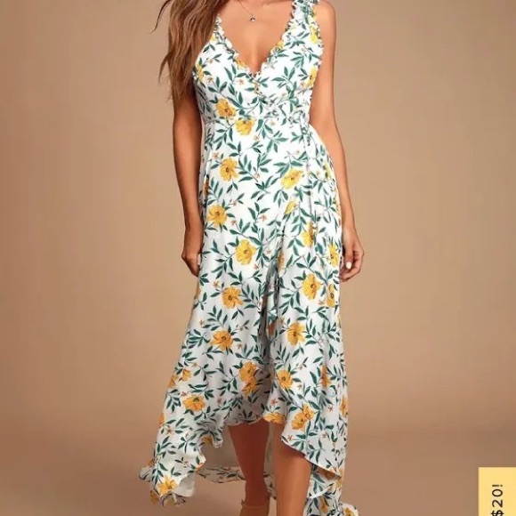 Lulus | Dresses | Lulus Floral Dress | Poshmark